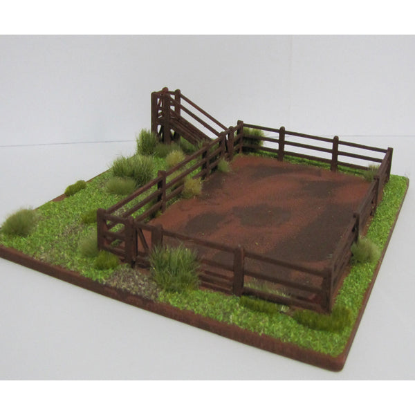 SM1001 - Laser Cut "Cattle Yard and Ramp - HO Scale – Trackside Models
