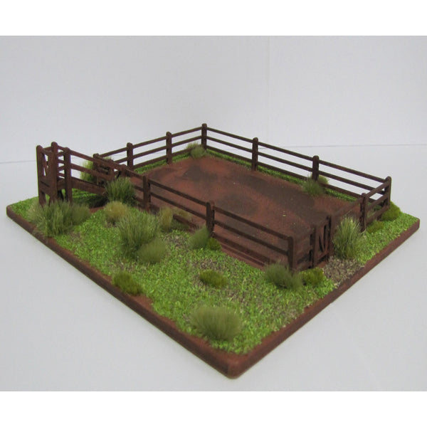 SM1001 - Laser Cut "Cattle Yard and Ramp - HO Scale – Trackside Models