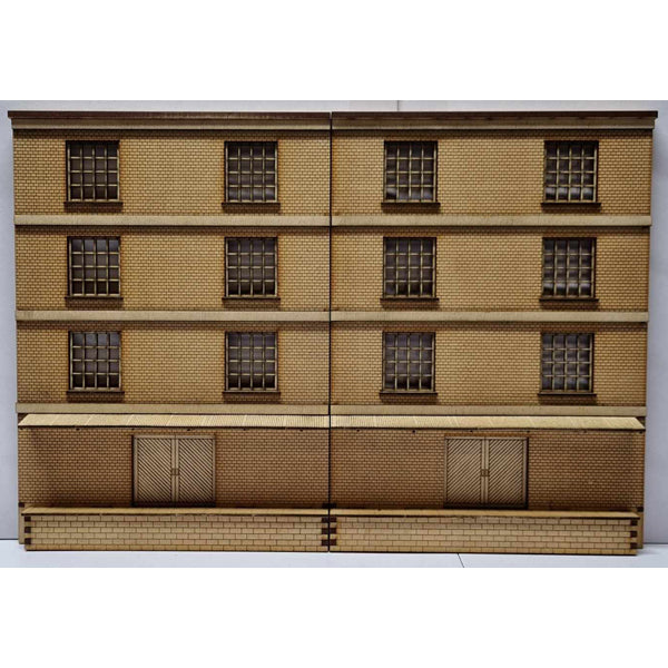 SM1004L - Laser Cut "Warehouse" - HO Scale Low Relief – Trackside Models
